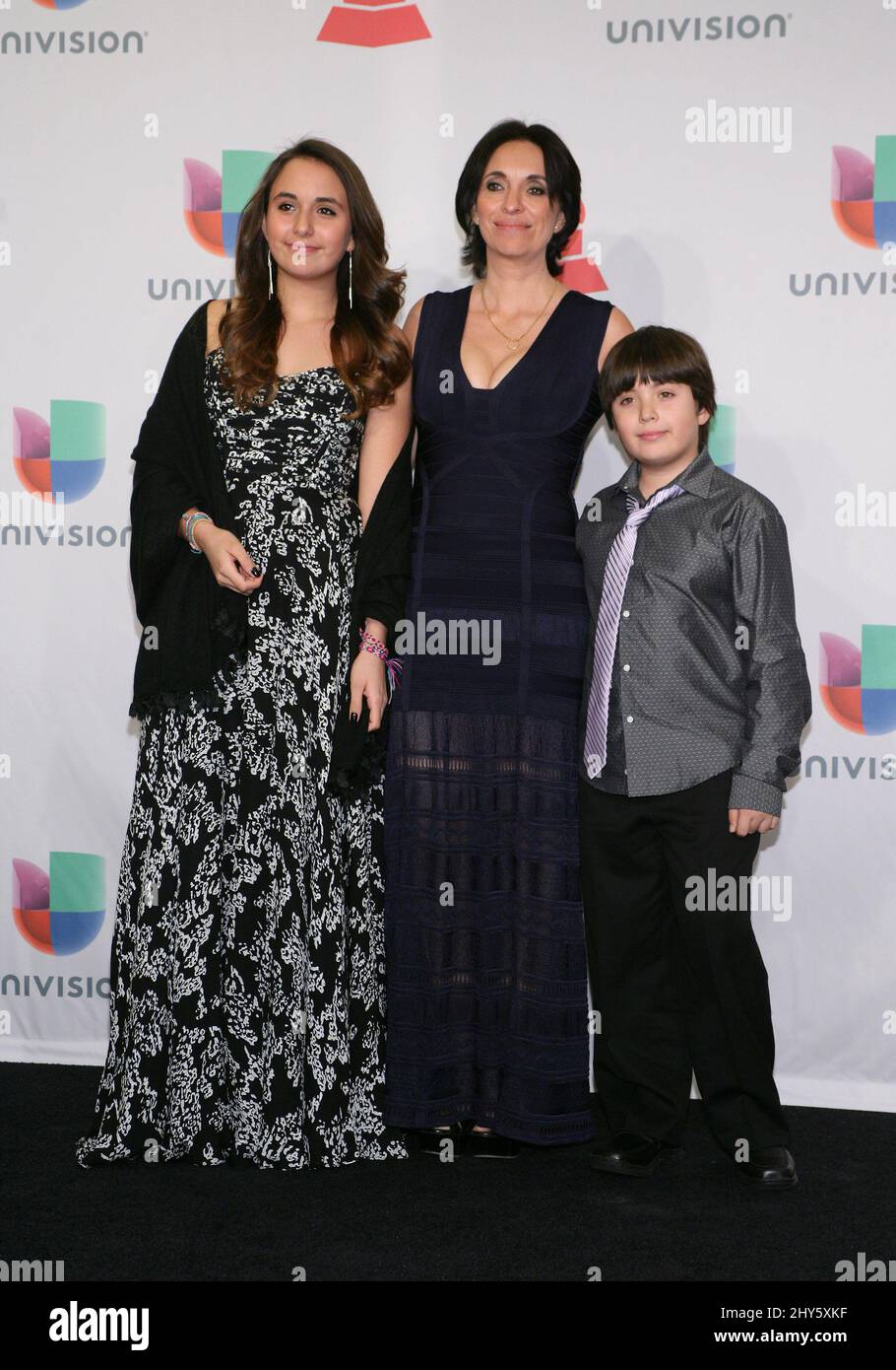 Family of the late Paco de Lucia (Album of the Year) in the press room ...