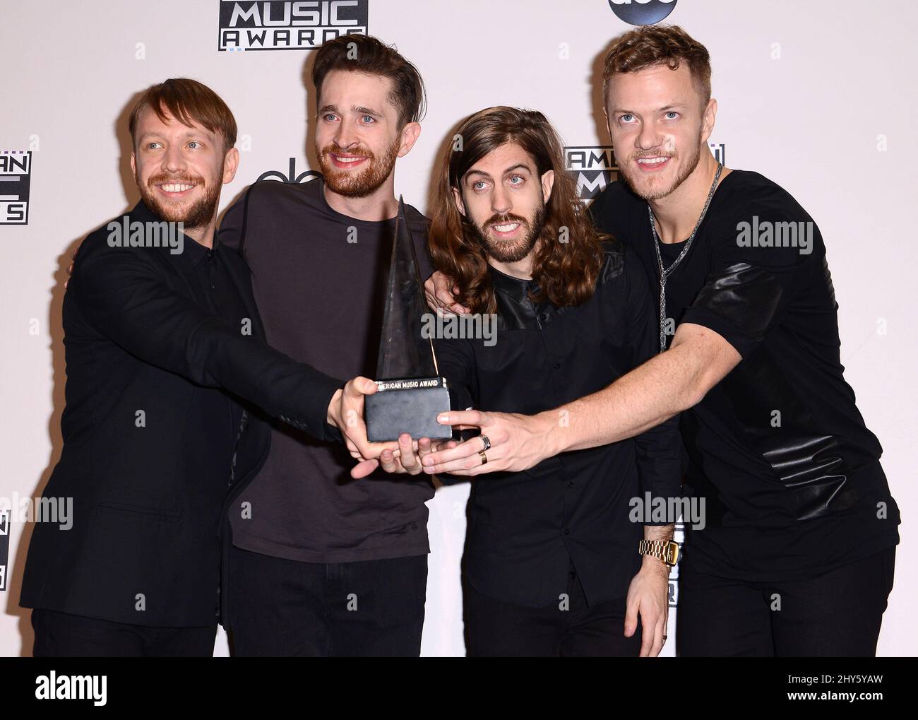 Daniel wayne sermon and daniel platzman of imagine dragons hi-res stock ...