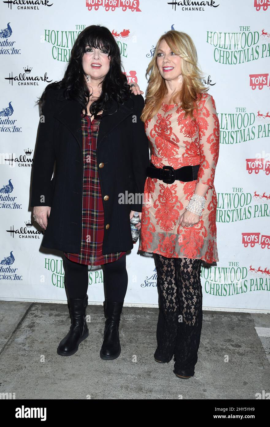 Ann Wilson and Nancy Wilson during the 83rd Annual Hollywood Christmas ...