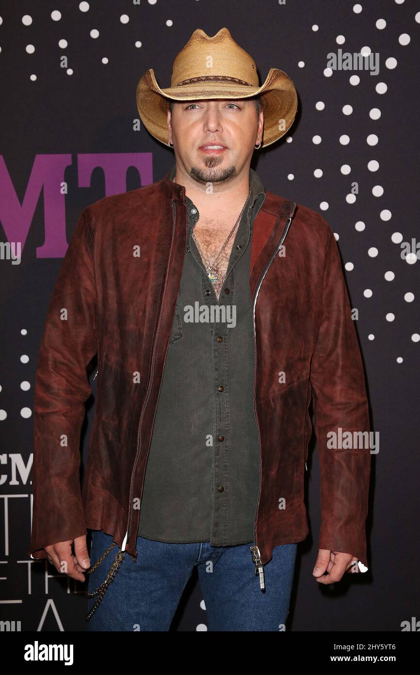 Jason Aldean Attending The 2014 Cmt Artists Of The Year Held At The