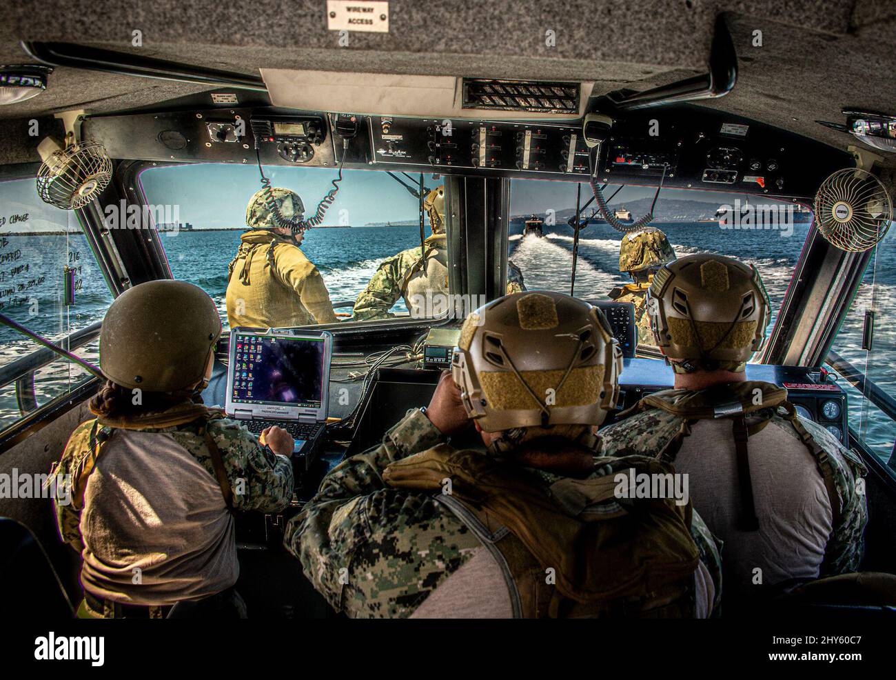 220309-N-NT795-535 LONG BEACH, Calif., (March 9, 2022) Sailors assigned ...