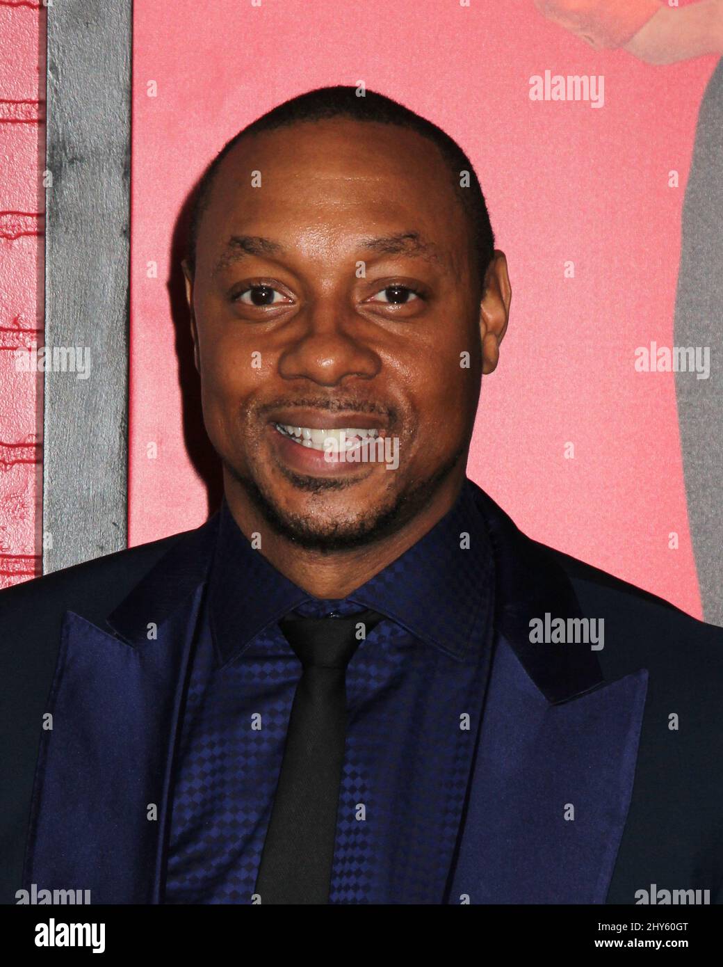 Dorian Missick attending the "Annie" premiere held at the Ziegfeld ...