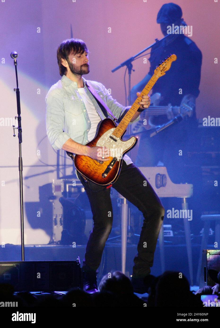 Dave Haywood, Lady Antebellum performing live in concert at Downtown ...