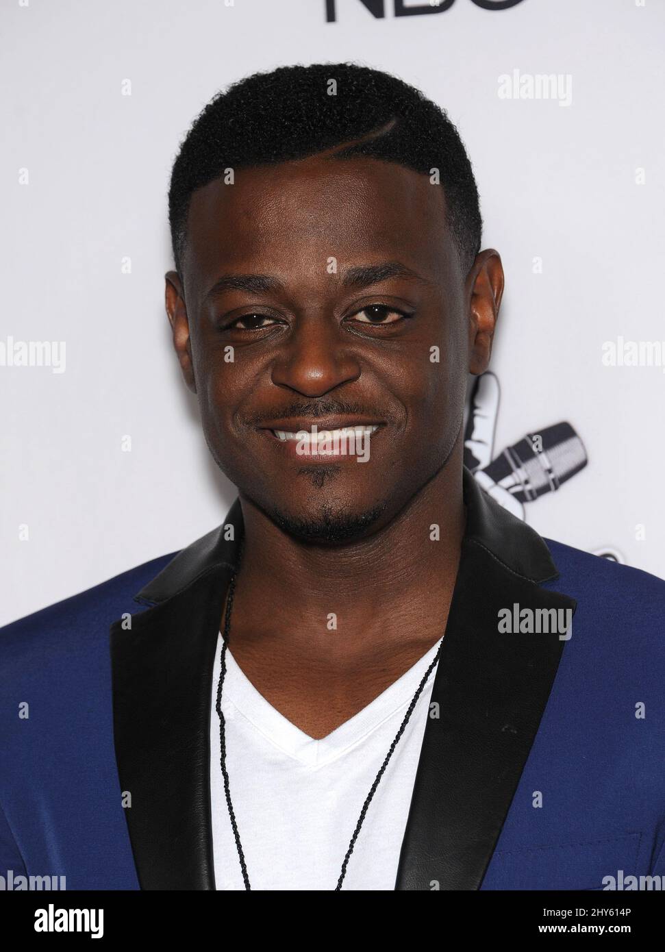 Damien attending "The Voice" season 7 red carpet event held at Hyde ...