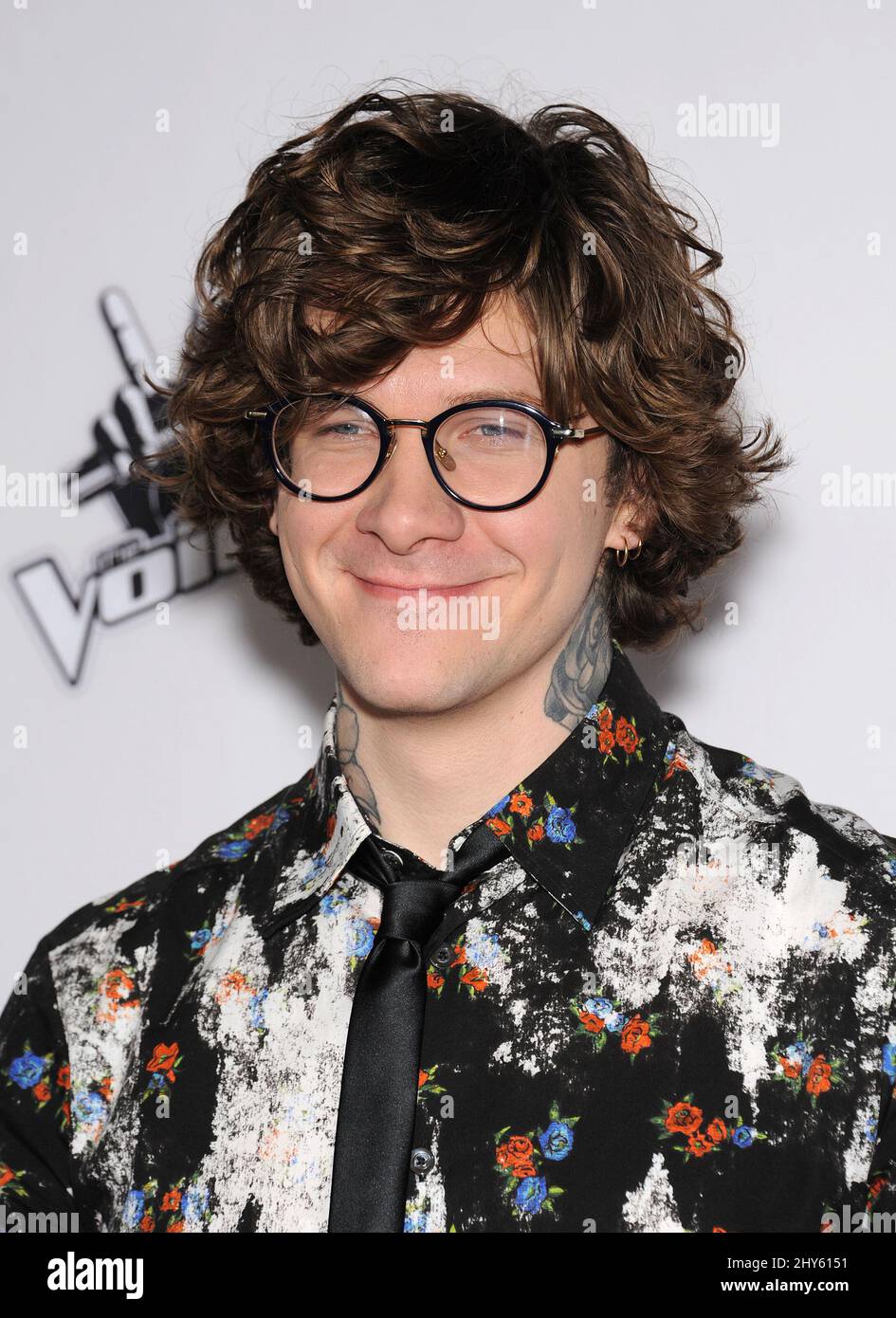 Matt McAndrew attending "The Voice" season 7 red carpet event held at ...