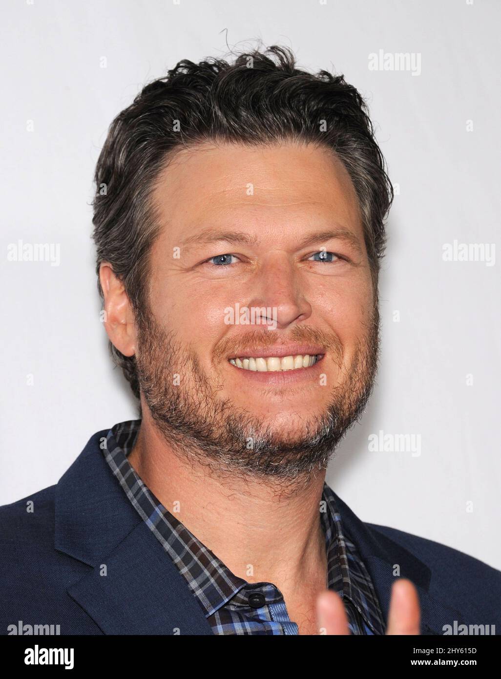 Blake Shelton attending "The Voice" season 7 red carpet event held at ...