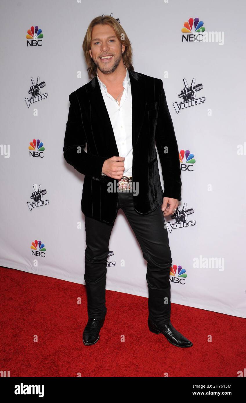 Craig Wayne Boyd attending "The Voice" season 7 red carpet event held ...