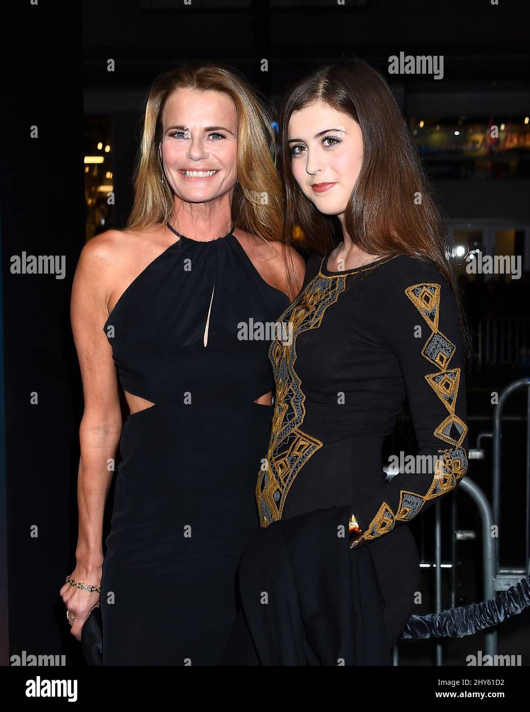 Serena Scott Thomas and Tallulah Tepper attending the premiere of ...