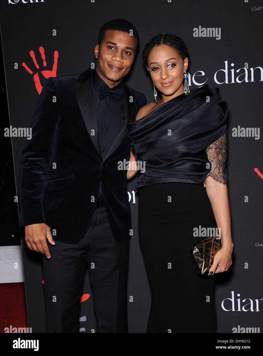 Tia Mowry & Cory Hardrict attending The First Annual Diamond Ball at ...