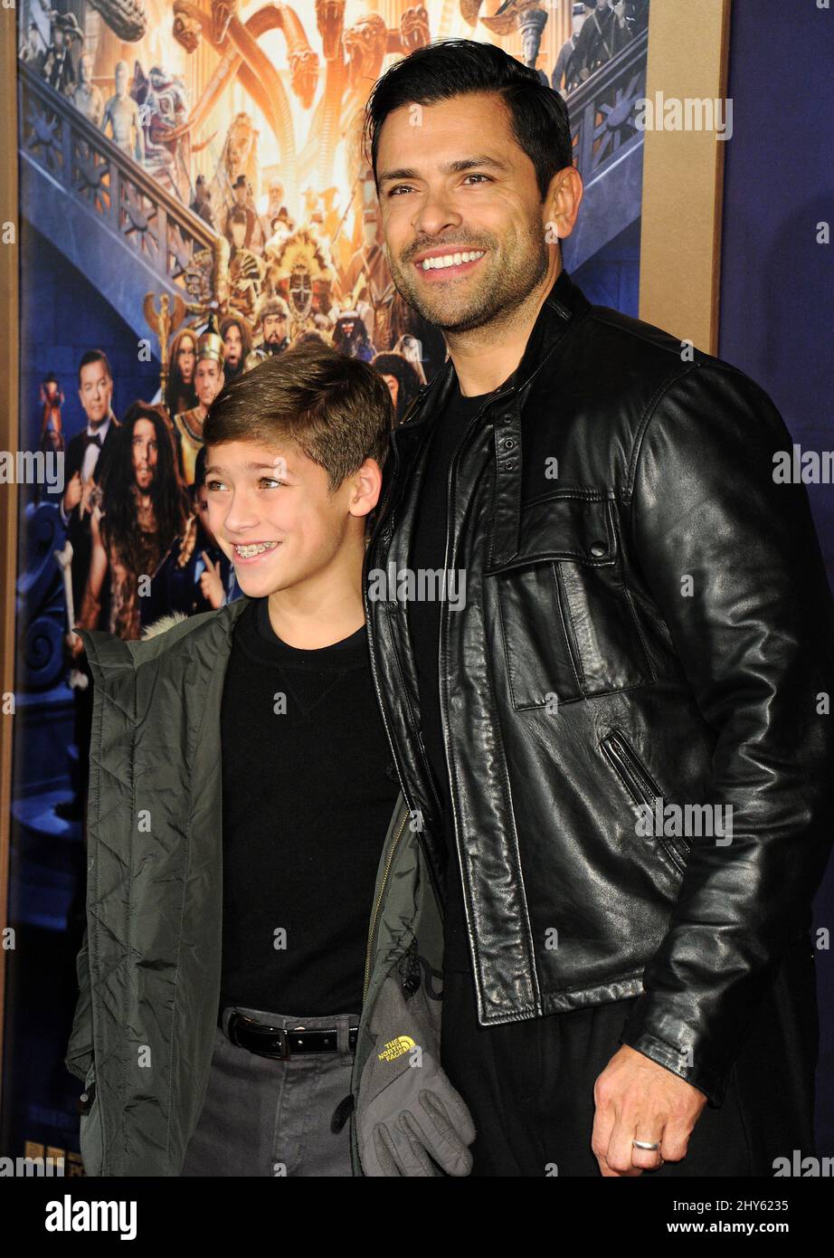 Mark Consuelos attending "Night At The Museum: Secret of The Tomb ...