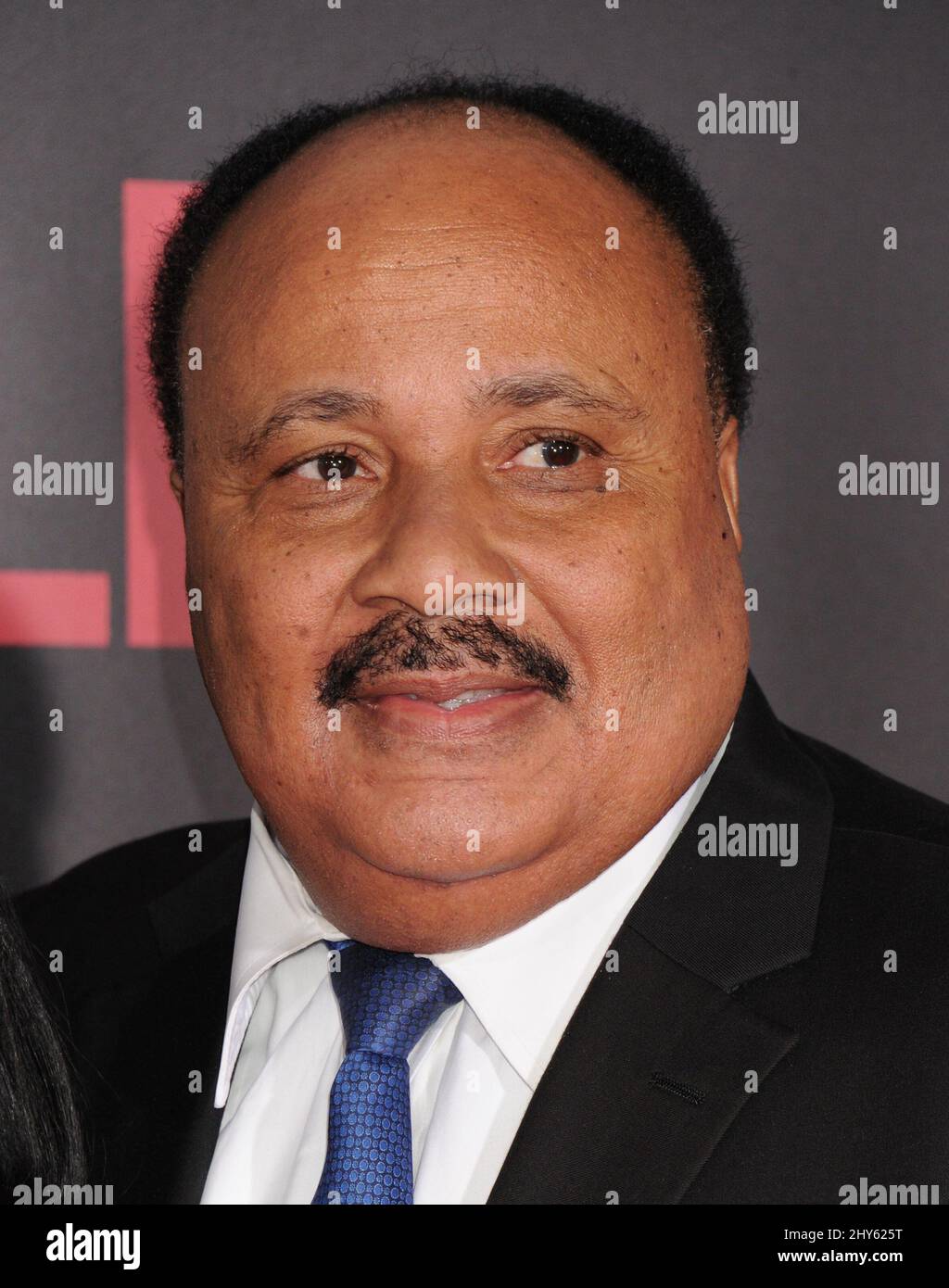 Martin Luther King III attending the premiere of 'Selma' in New York ...