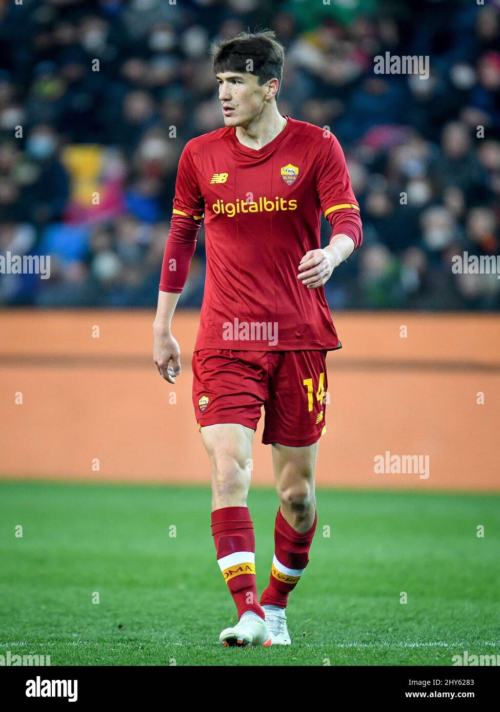 Friuli - Dacia Arena stadium, Udine, Italy, March 13, 2022, Roma's ...
