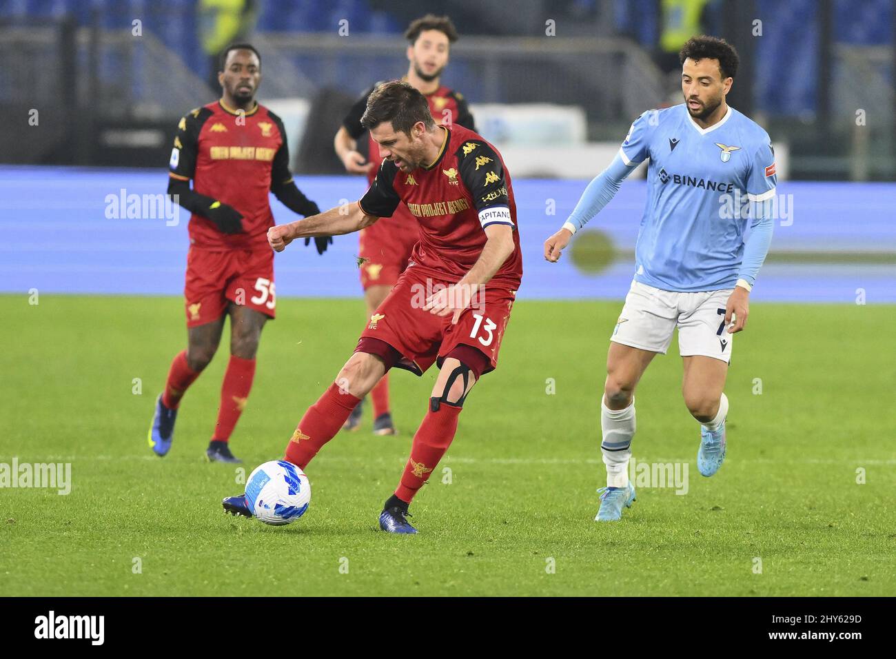 Marco Modolo of Venezia F.C. during the 29th day of the Serie A ...