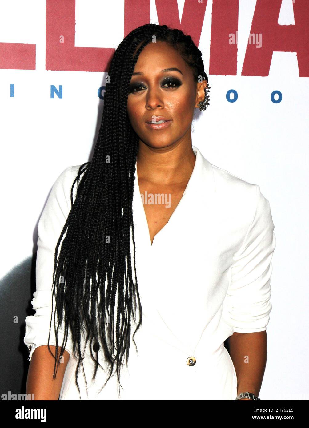 Tia Mowry attending the "Selma" New York Premiere, held at the Ziegfeld ...