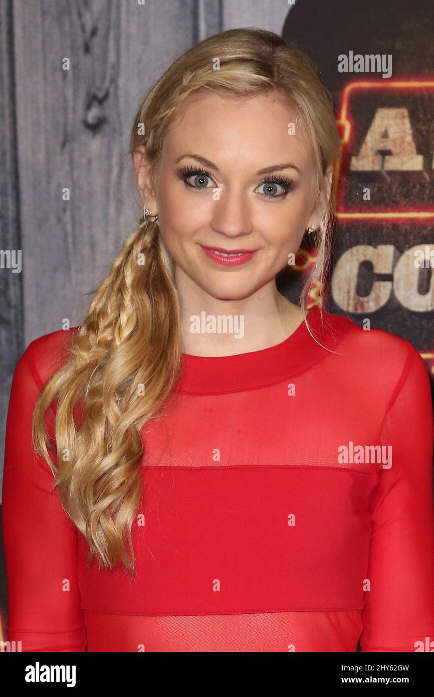 Emily Kinney attending the 1st Annual American Country Countdown Awards ...