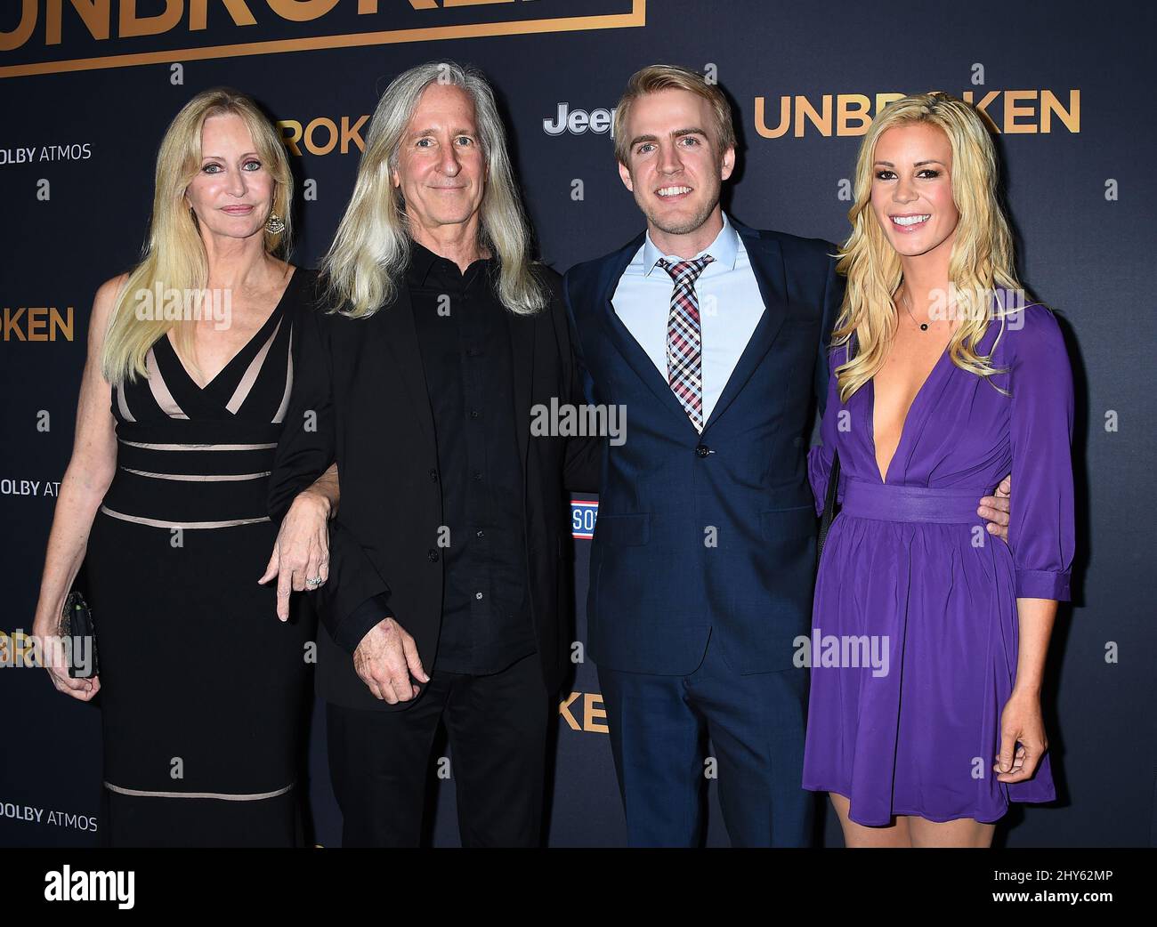 Cynthia Zamperini-Garris and Mick Garris attending the 'Unbroken ...