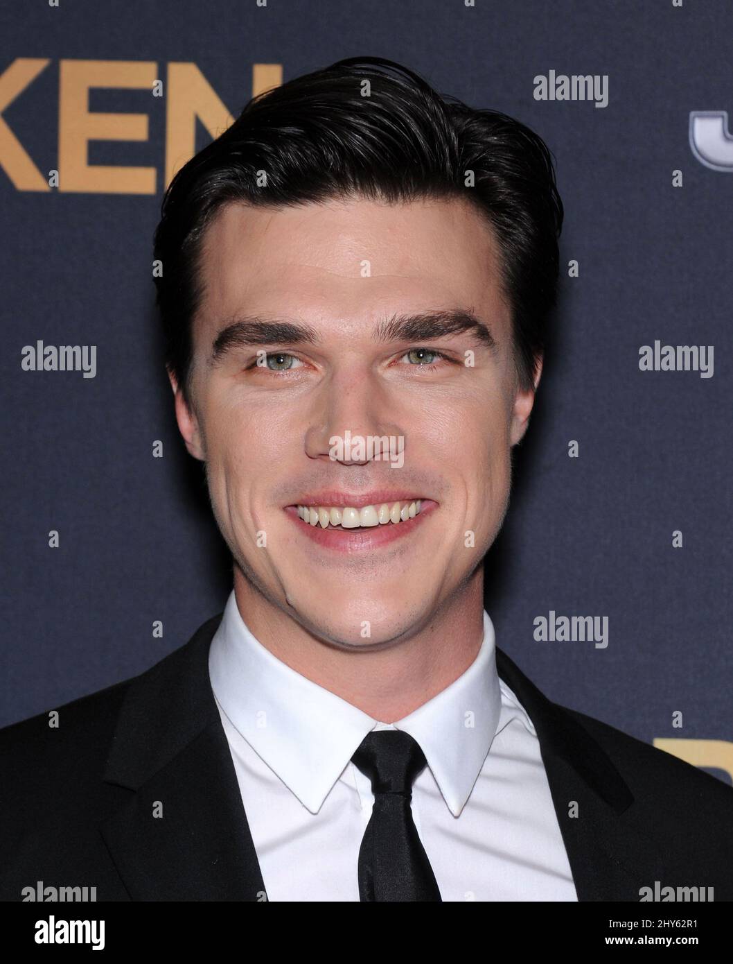Finn Wittrock attending the 'Unbroken' Premiere in Los Angeles Stock ...