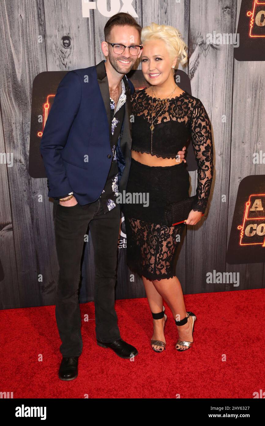 Meghan Linsey,Tyler Cain attending the 1st Annual American Country ...