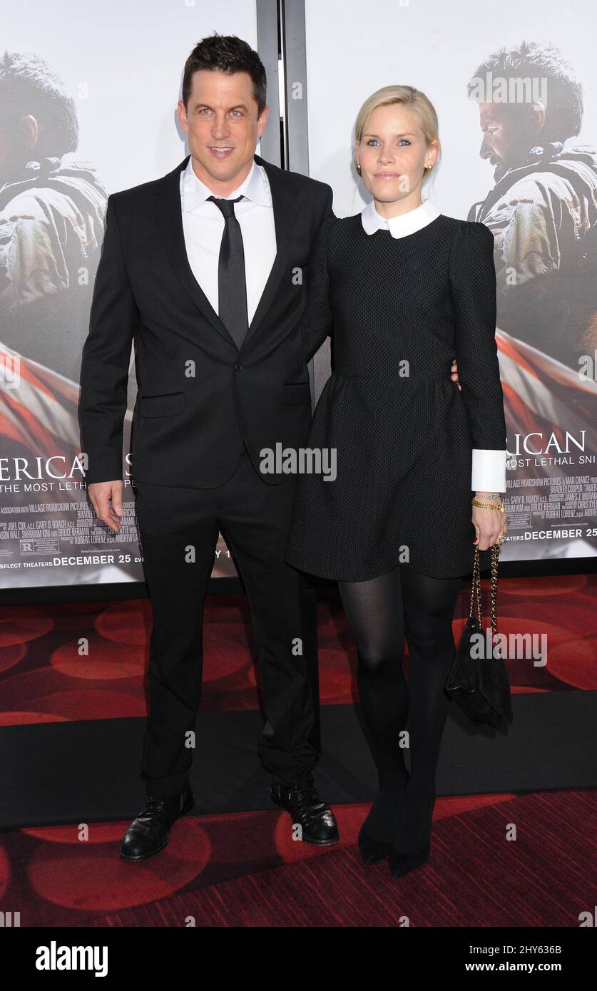 Jason Hall attending the 'American Sniper' Premiere in New York Stock ...