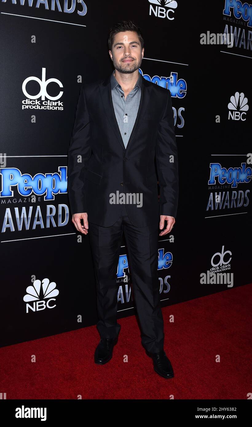 Eric Winter attending the People Magazine Awards at the Hilton Hotel ...