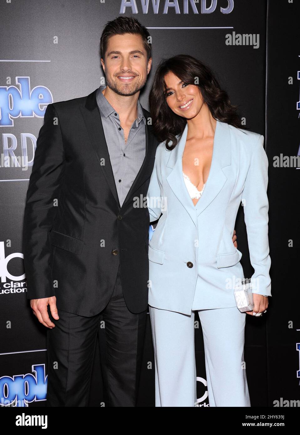 Eric Winter & Roselyn Sanchez attending the People Magazine Awards at ...