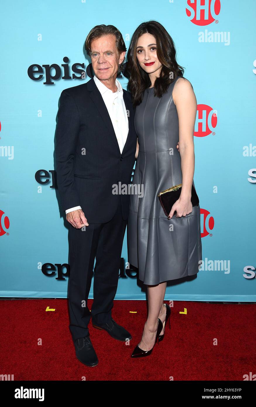 William H. Macy and Emmy Rossum attending Showtime Celebrates All-New ...