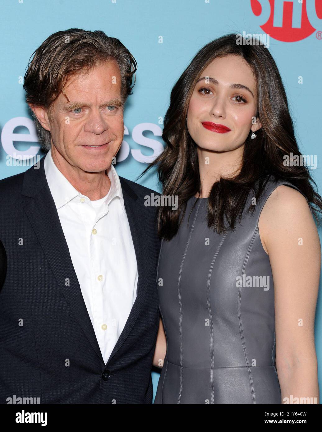 William H. Macy & Emmy Rossum attending Showtime Celebrates All-New ...