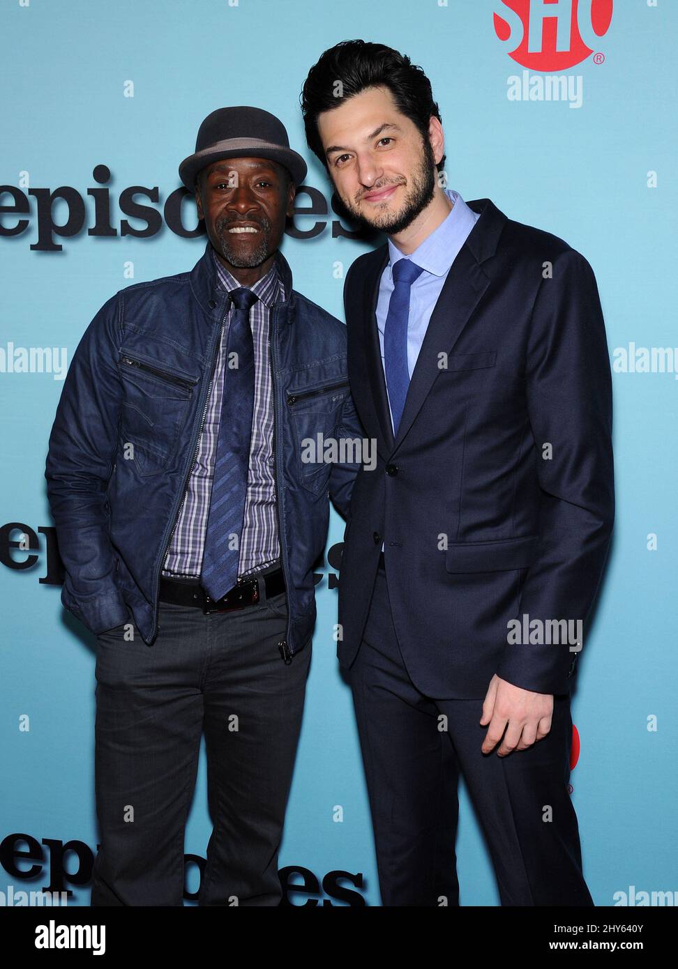 Don Cheadle & Ben Schwartz attending Showtime Celebrates All-New ...