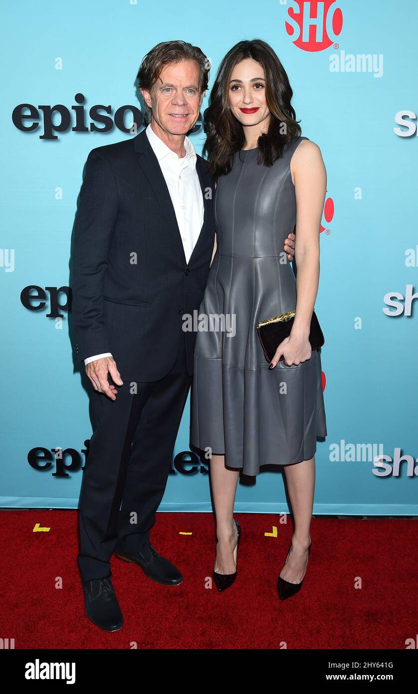 William H. Macy and Emmy Rossum attending Showtime Celebrates All-New ...