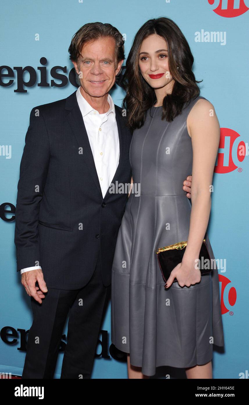 William H. Macy & Emmy Rossum attending Showtime Celebrates All-New ...