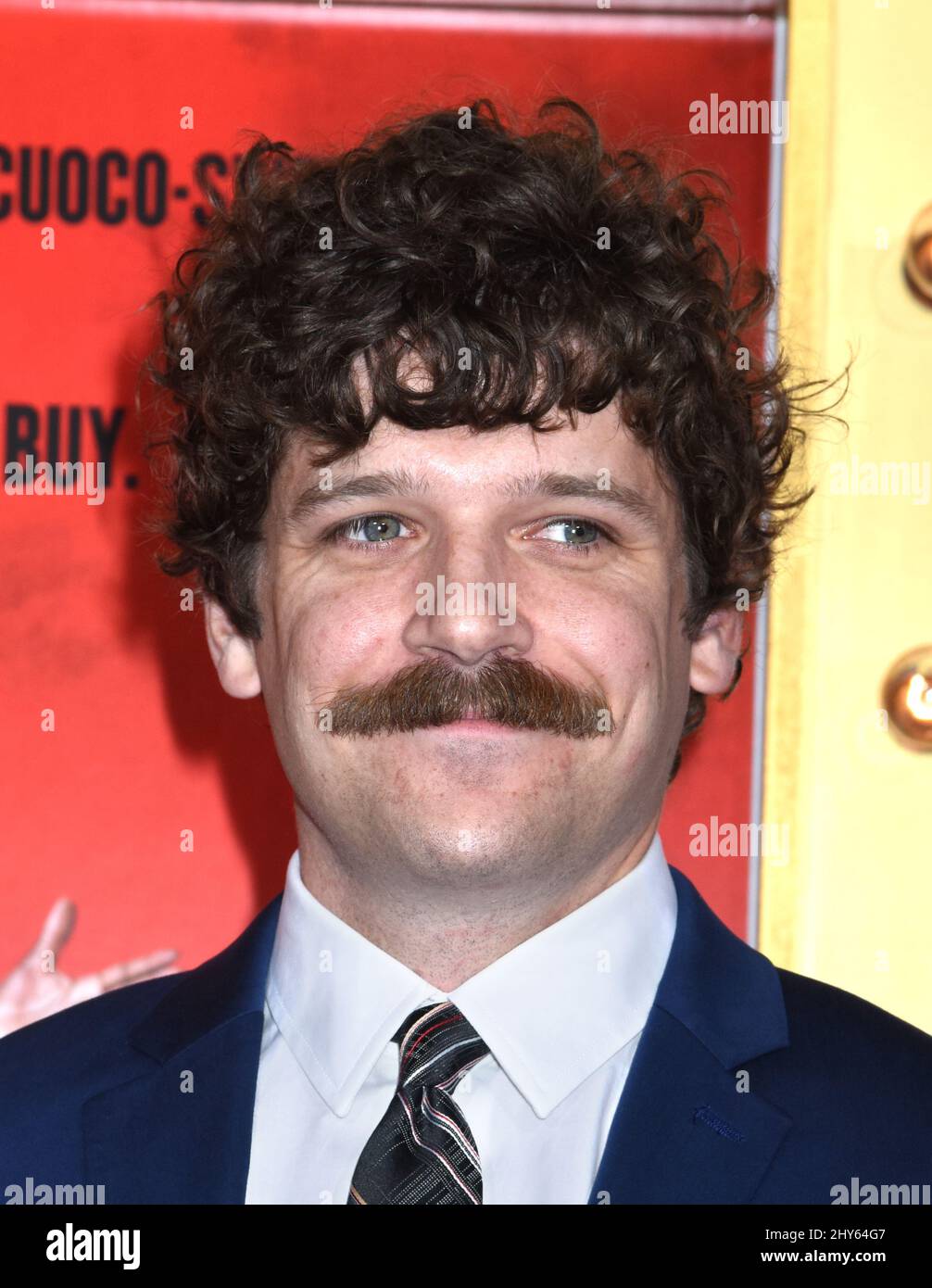 Dan Gill attending the premiere of 'The Wedding Ringer' Stock Photo - Alamy