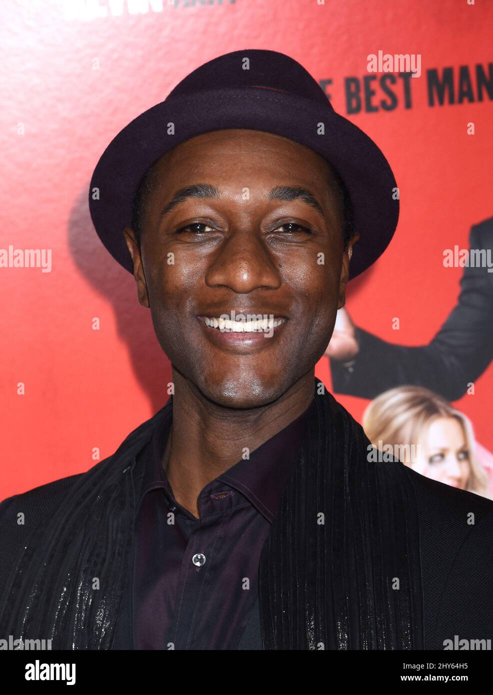 Aloe Blacc attending the premiere of 'The Wedding Ringer' Stock Photo ...