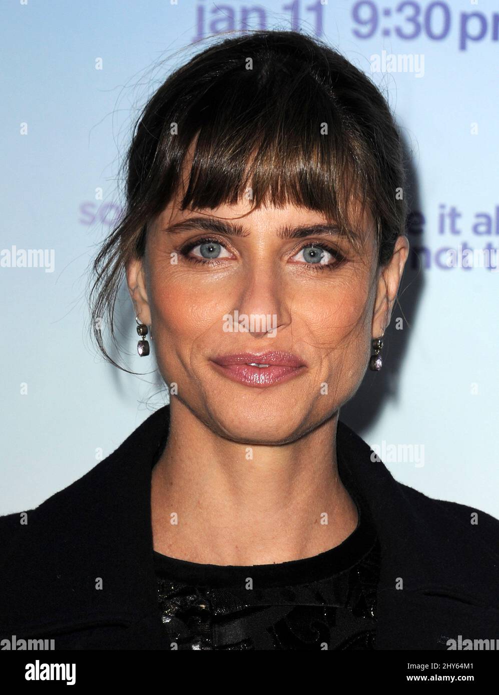 Amanda Peet attending the premiere of 'Togetherness' Stock Photo - Alamy