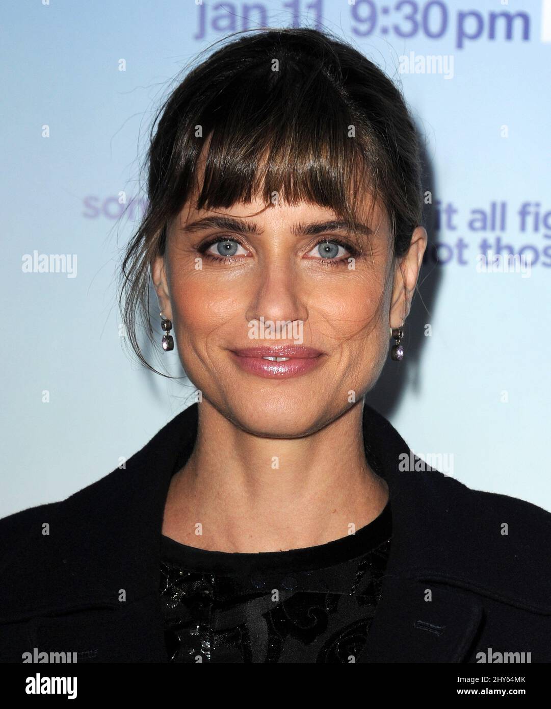 Amanda Peet attending the premiere of 'Togetherness' Stock Photo - Alamy
