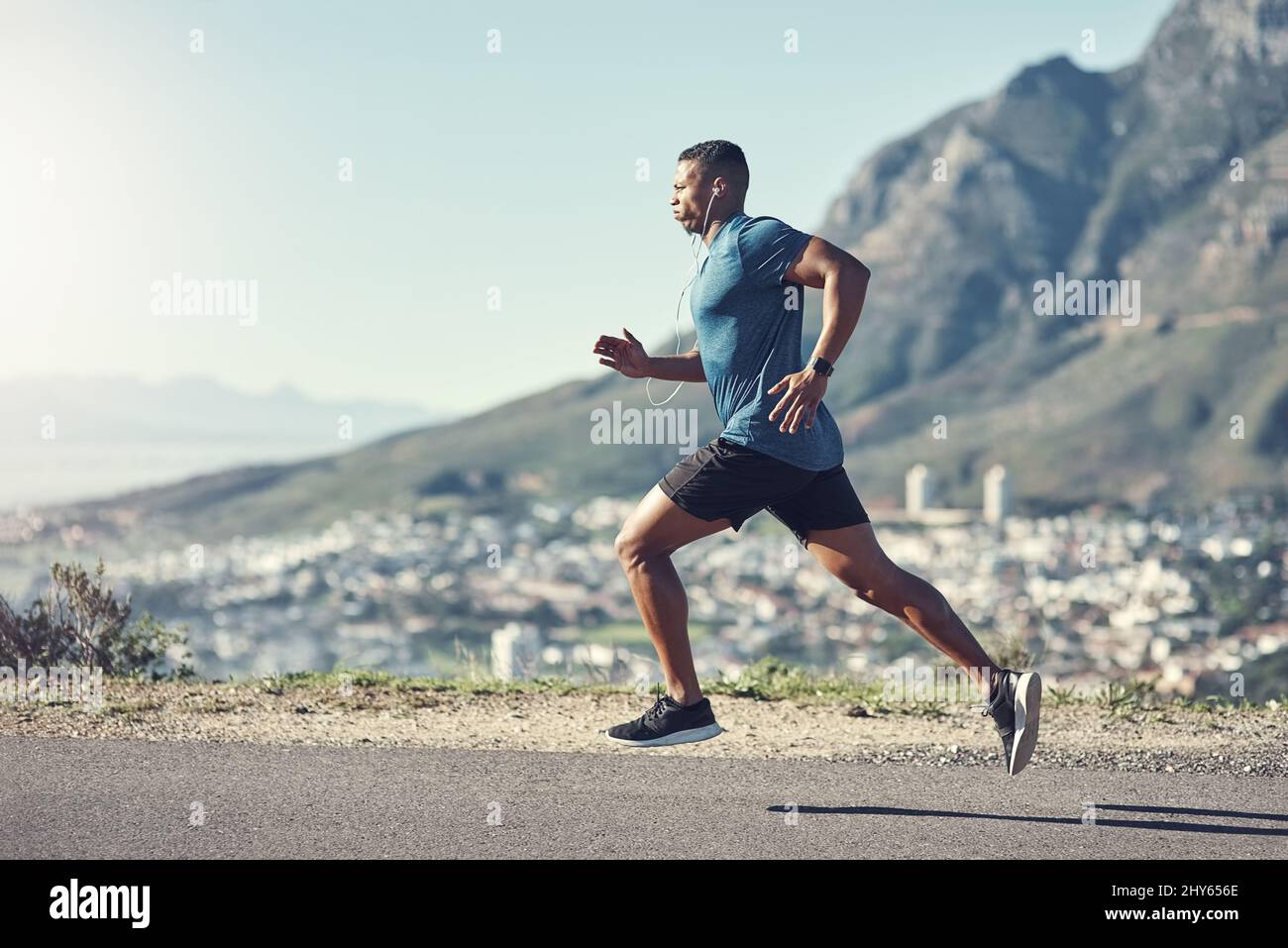 Handsome man running hi-res stock photography and images - Alamy
