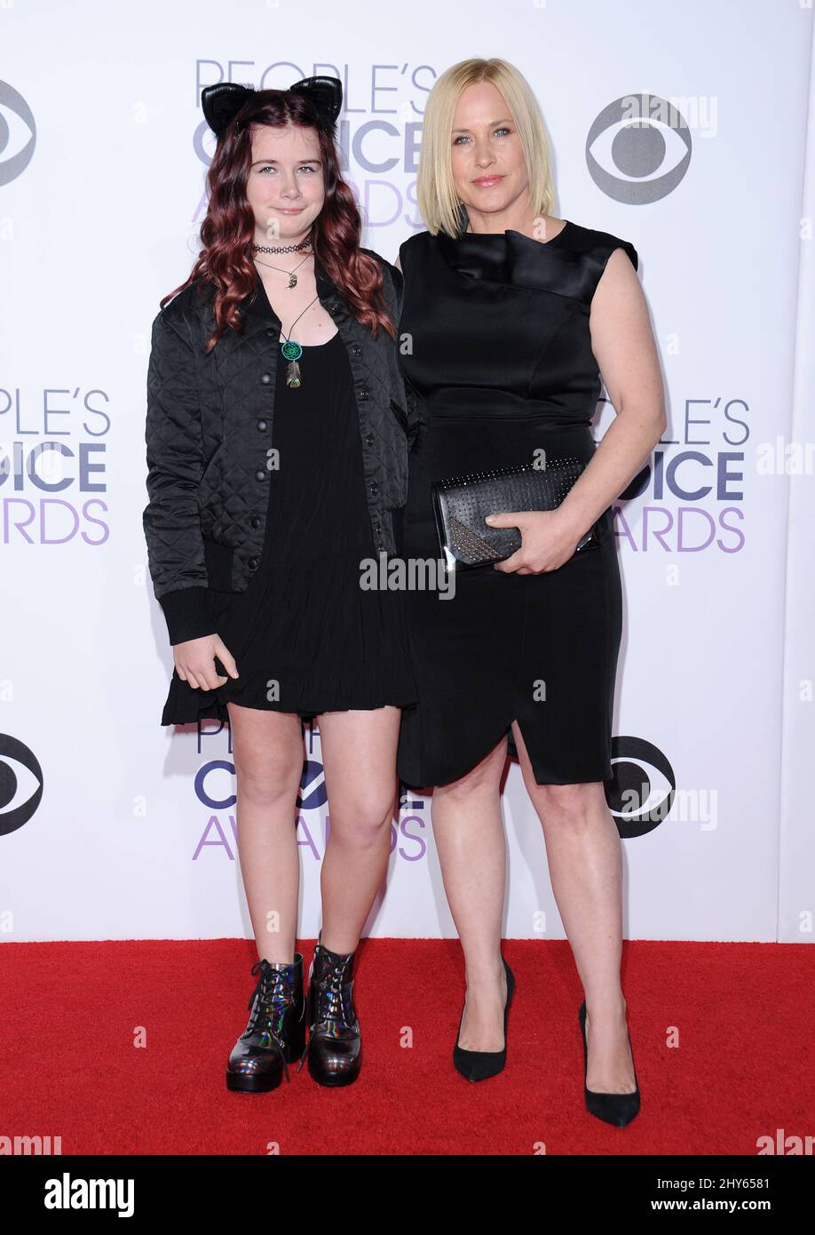 Patricia Arquette arriving at the People's Choice Awards at the Nokia ...