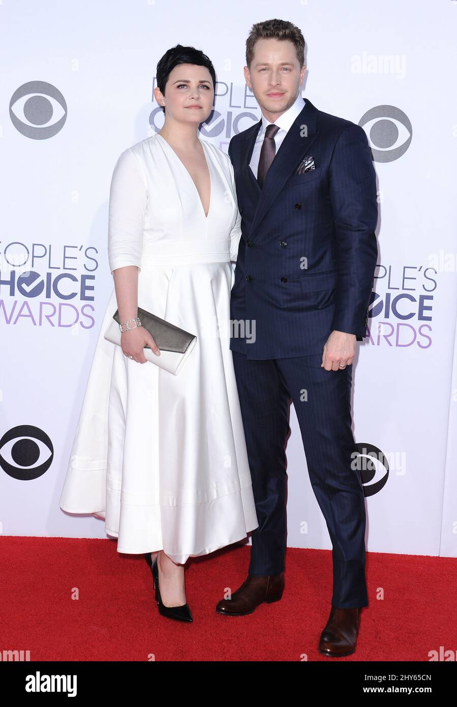 Ginnifer Goodwin, Josh Dallas arriving at the People's Choice Awards at ...