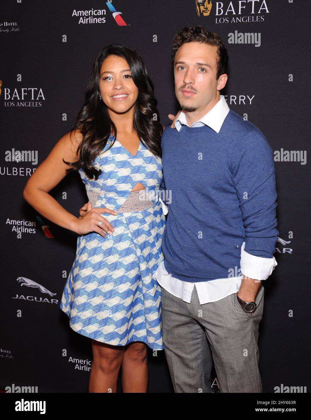 Gina Rodriguez arriving for the BAFTA Los Angeles Tea Party at the Four ...