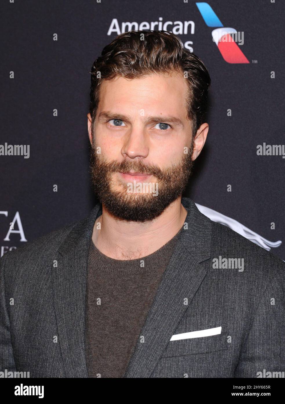Jamie Dornan arriving for the BAFTA Los Angeles Tea Party at the Four ...