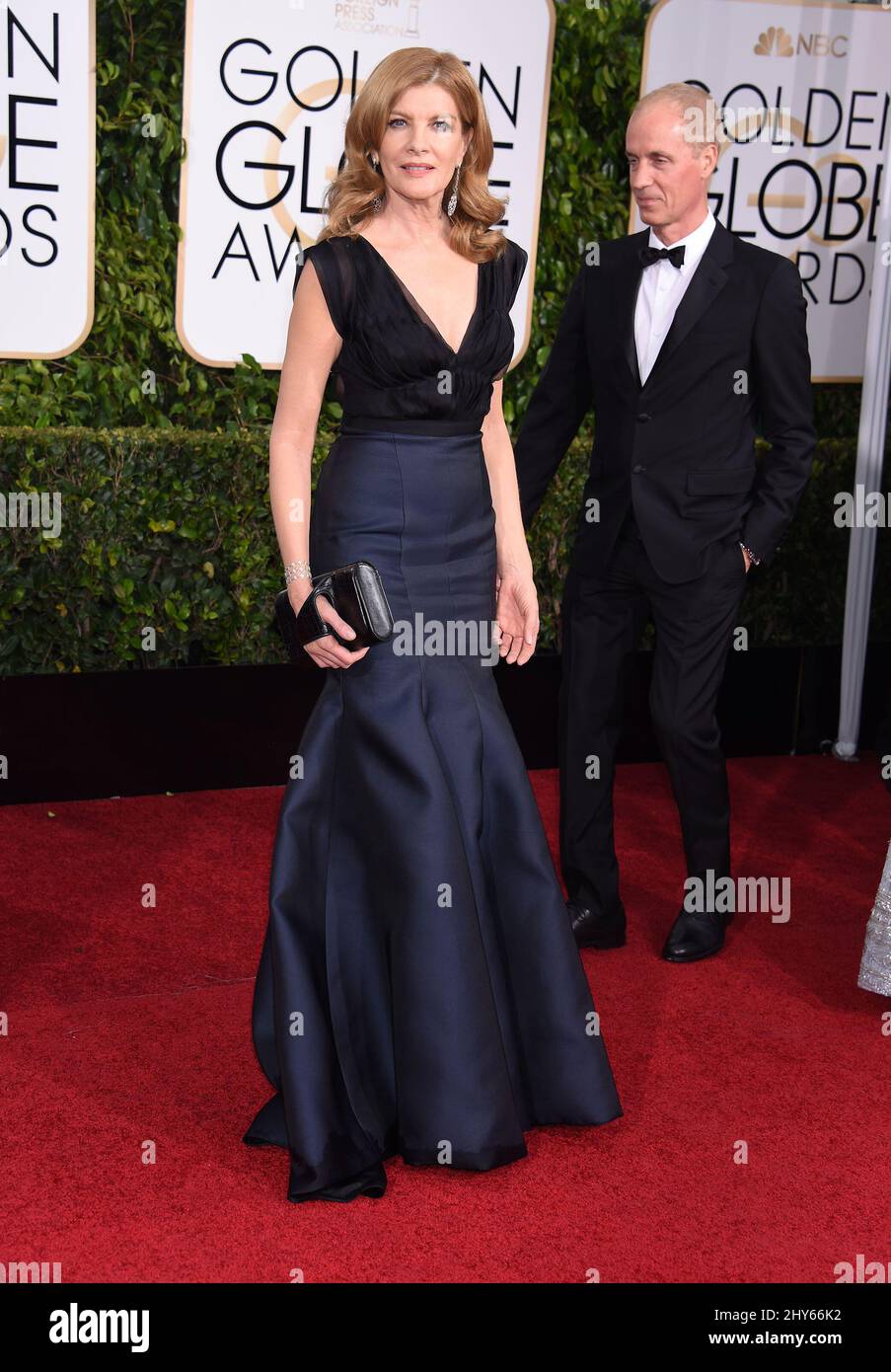 Rene Russo arriving for the 72nd Annual Golden Globe Awards held at the ...