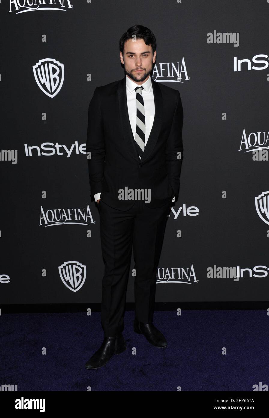Jack Falahee attending the Warner Borthers/InStyle Golden Globe Party ...