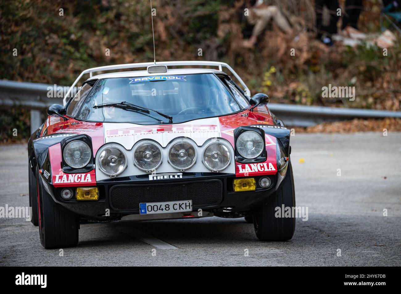 69th edition of the Costa Brava rally Lancia Stratos Stock Photo - Alamy