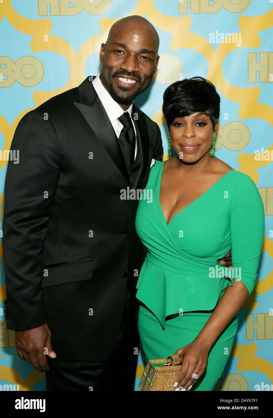 January 11, 2015 Beverly Hills, CA. Jay Tucker, Niecy Nash HBO After ...