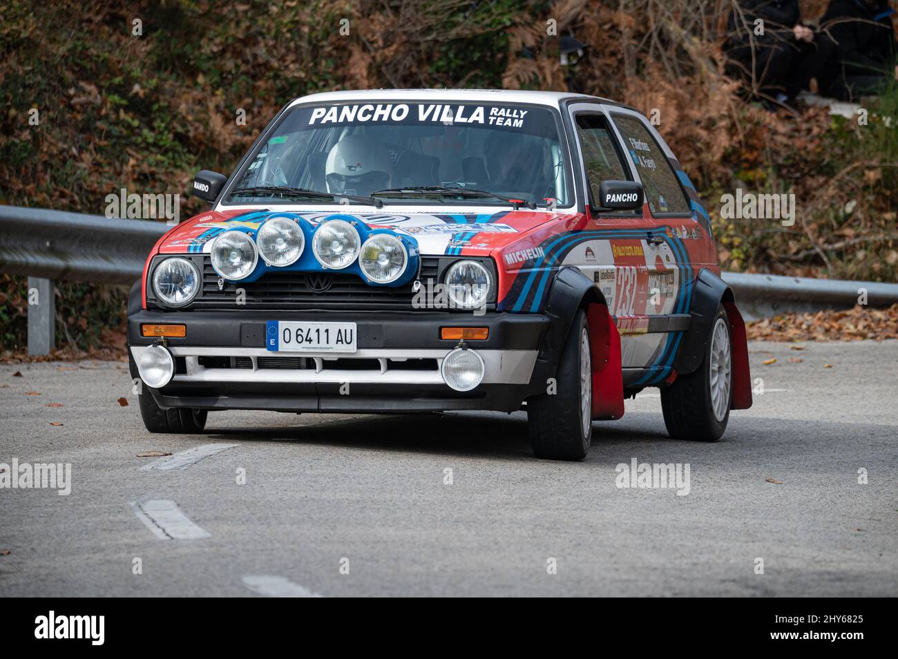 69th edition of the Costa Brava rally Volkswagen Golf GTI MKII Stock Photo - Alamy