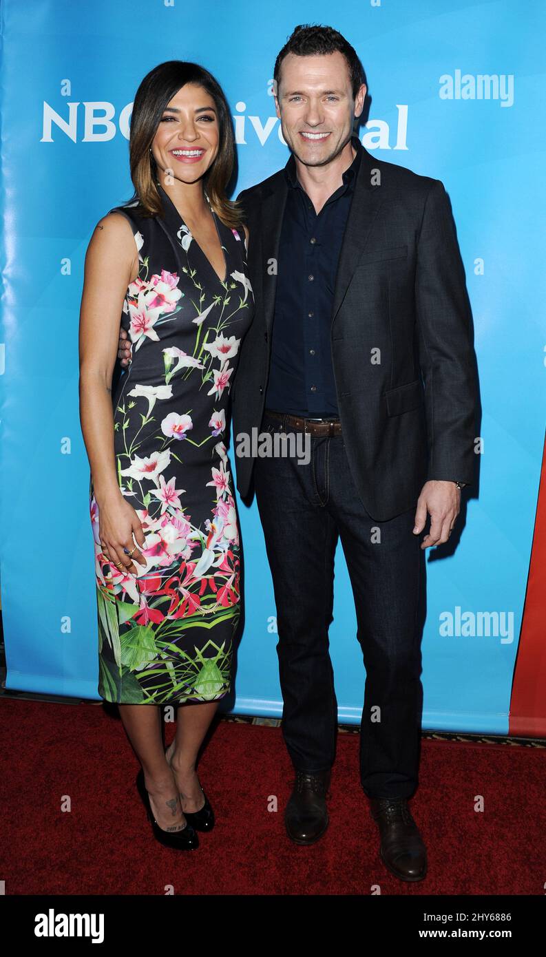 Jessica Szohr, Jason O'Mara attending the NBCUniversal TCA Winter Press ...