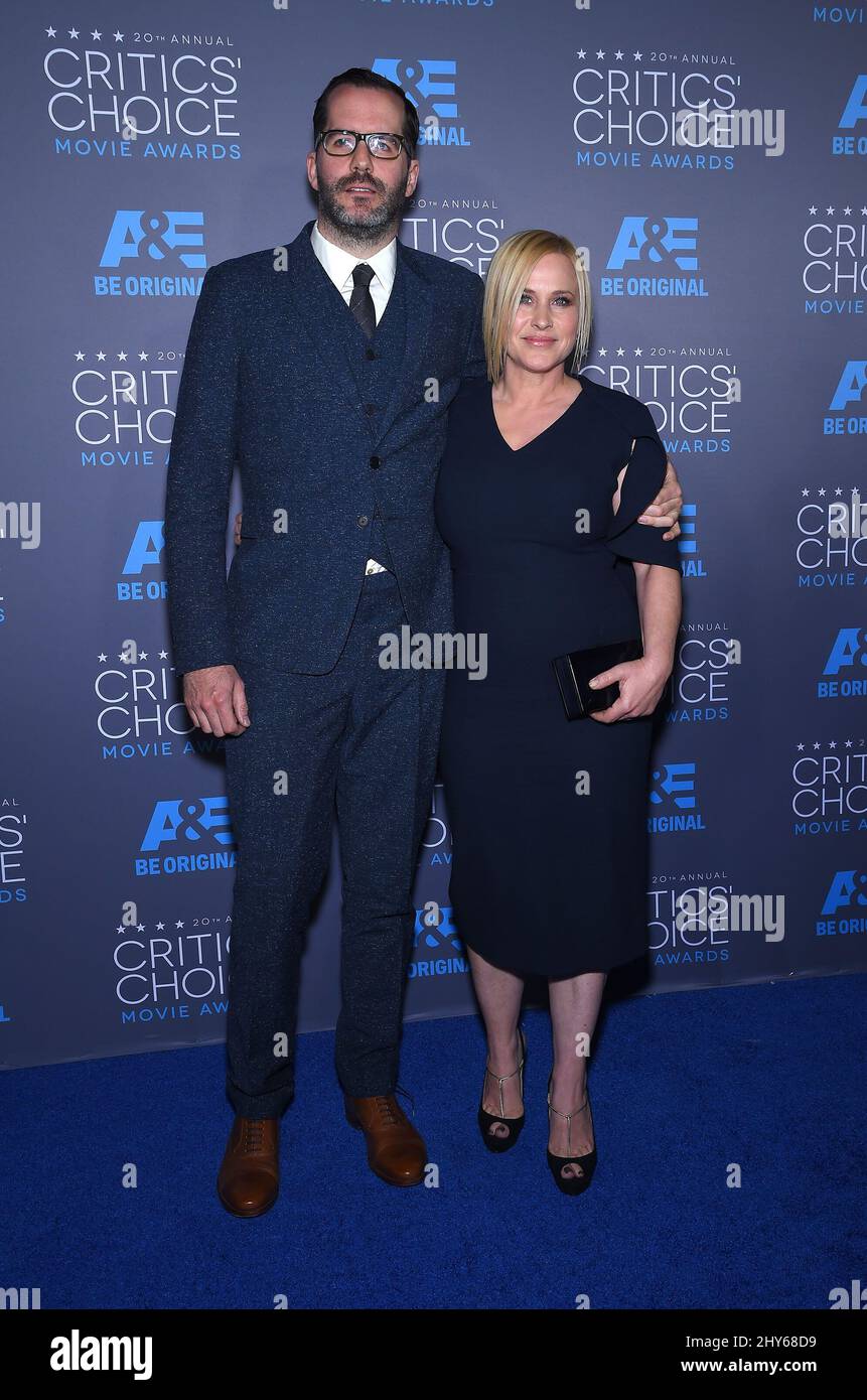Patricia Arquette arriving 20th Annual Critics' Choice Awards at the ...
