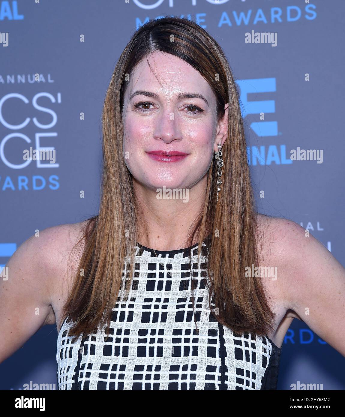 Gillian Flynn arriving at the 20th Annual Critics' Choice Awards held ...