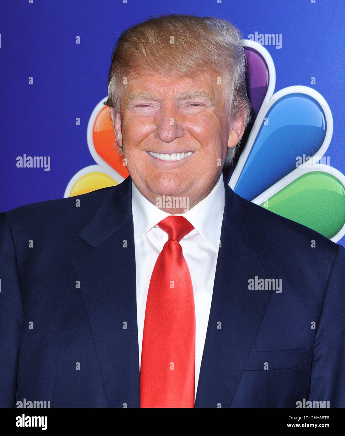 Donald Trump arriving for the NBCUniversal TCA Winter Press Tour held ...