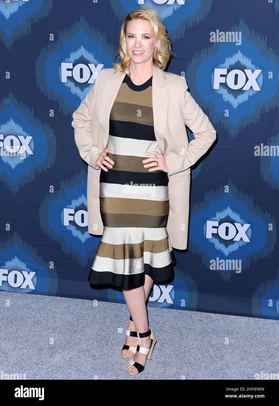 January Jones attending the Fox Winter TCA All-Star Party held at The ...
