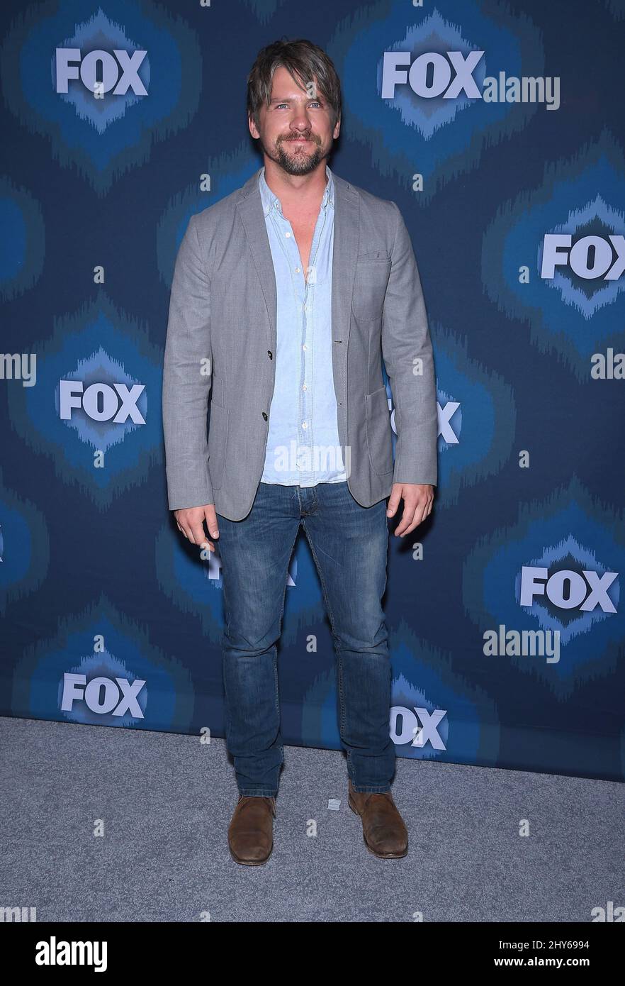 Zachary Knighton attending the Fox Winter TCA All-Star Party held at ...